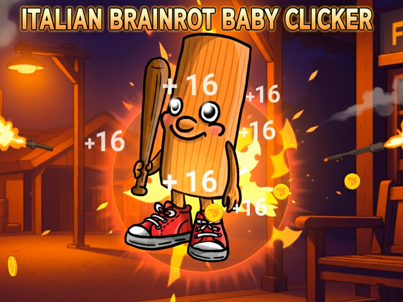 Italian Brainrot Baby Clicker 🕹️ Speel online op SGameS